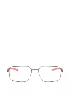 Tag Heuer Rectangle-frame Glasses - Grey