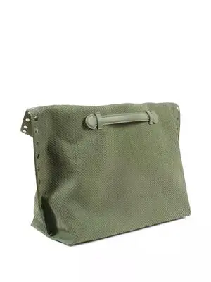 ZANELLATO A' Spasso® Tote Bag With Studded Embellishments - Green