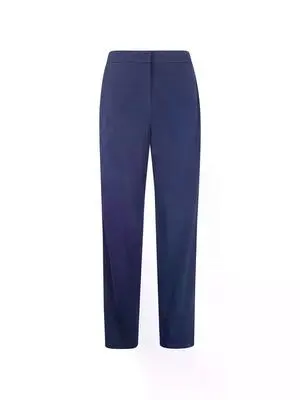 Emporio Armani Pleated Trousers - Blue