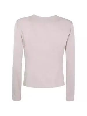 Emporio Armani Ruffled Jacket - Neutrals