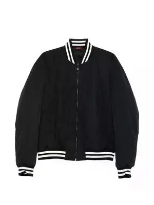 Gucci Zip-up Bomber Jacket - Black