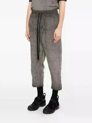 THOM KROM Trousers With Elasticated Waistband