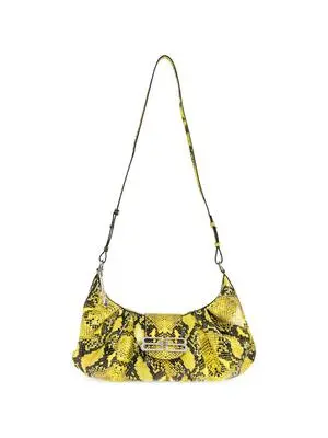 Balenciaga Medium Pamela Logo-detail Shoulder Bag - Yellow