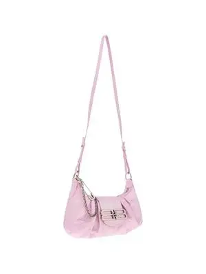 Balenciaga Pamela Ruched Leather Tote Bag - Pink