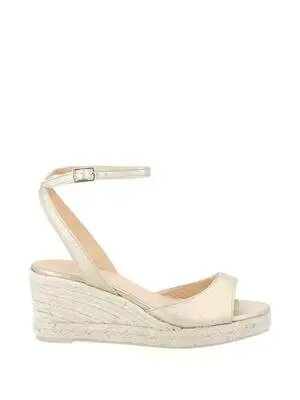 CastaÑer Brook Wedge Espadrilles - Gold