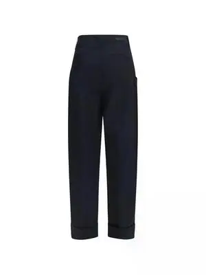 Jacob Cohen Barrel Mid-rise Trousers - Blue