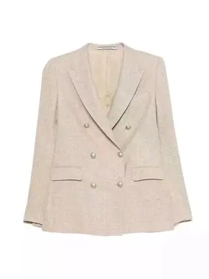 Tagliatore Double-breasted Jacket - Neutrals