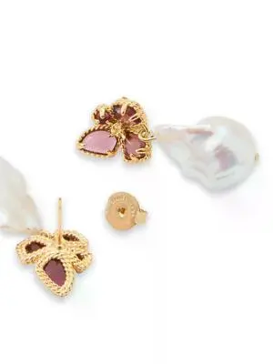 Zimmermann Bloom Baroque-pearl Drop Earrings