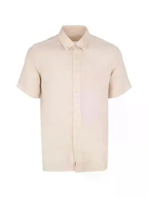120% Lino Contemporary Fit Shirt - Neutrals