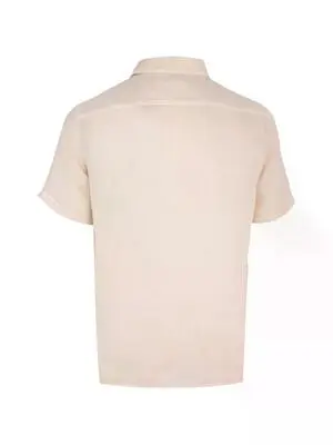 120% Lino Contemporary Fit Shirt - Neutrals