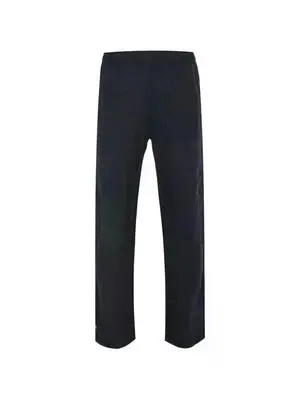 120% Lino Drawstring Trousers - Blue