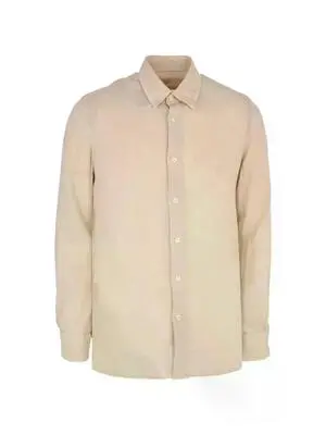120% Lino Contemporary Fit Shirt - Neutrals