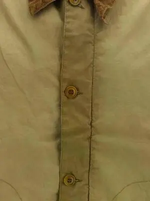 BARBOUR INTERNATIONAL Troon Corduroy-collar Cotton Jacket - Green