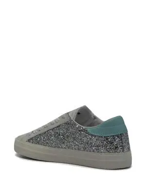 D.a.t.e. Hill Low Glitter Sneakers