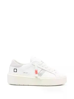 D.a.t.e. Hill Low Platform Sneakers - White