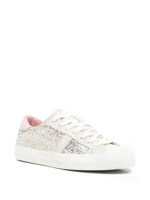 D.a.t.e. Hill Low Glitter Sneakers