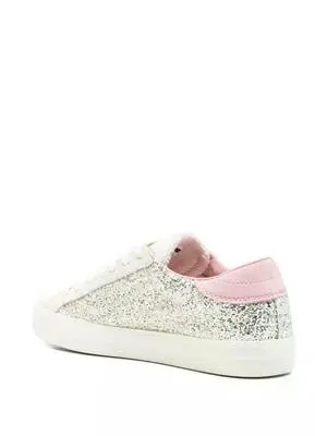 D.a.t.e. Hill Low Glitter Sneakers