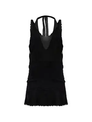 KNWLS Sleeveless Tiered Mini Dress