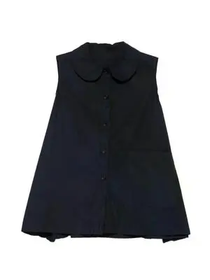 RICORRROBE Buttoned Peter Pan-collar Blouse