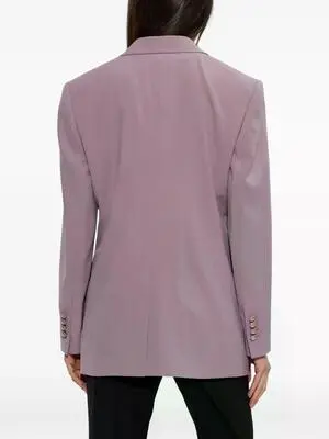Dolce & Gabbana Button-fastening V-neck Blazer - Purple