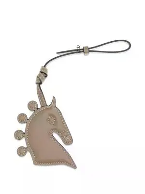 Max Mara Unicorn Leather Keyring