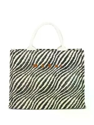 Marni Printed Top Handle Bag