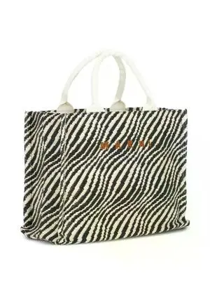 Marni Printed Top Handle Bag