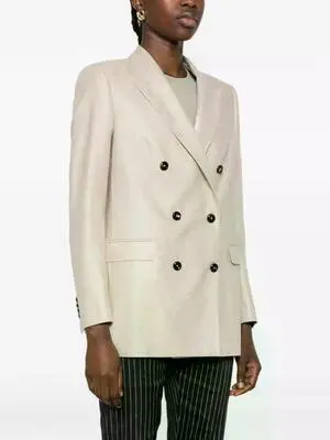 Tagliatore Double-breasted Blazer With Flap-pockets