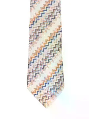 Missoni Zigzag-pattern Tie