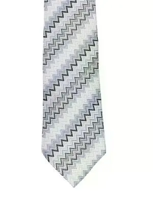 Missoni Zigzag-pattern Tie