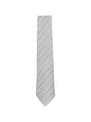 Missoni Zigzag-pattern Tie - Grey