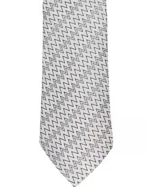Missoni Zigzag-pattern Tie