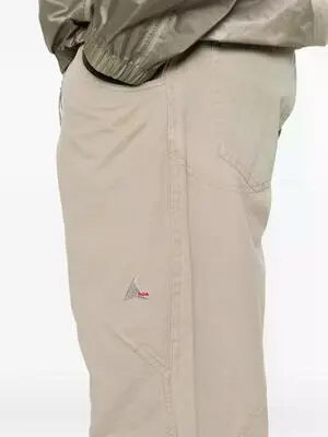 ROA Crimp Shaped Cotton Trousers - Neutrals