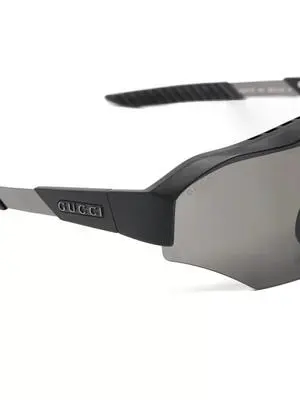 Gucci Shield-frame Sunglasses