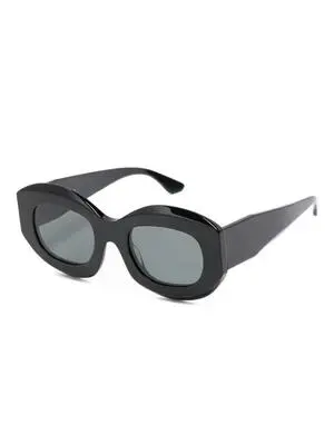 Thierry Lasry Trophy Oval-frame Sunglasses
