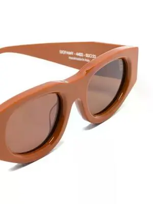Thierry Lasry Dopamy Oval-frame Sunglasses