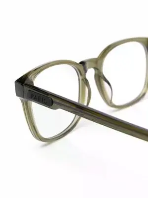 Kenzo Round-frame Logo-engraved Glasses