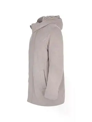 Agnona Caban Hooded Jacket