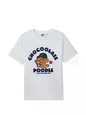 CHOCOOLATE Logo-print T-shirt - White