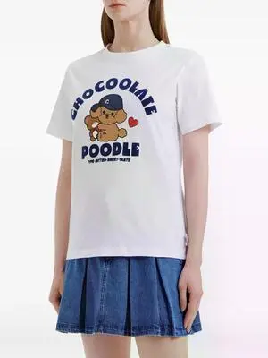 CHOCOOLATE Logo-print T-shirt