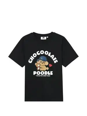 CHOCOOLATE Logo-print T-shirt - Black