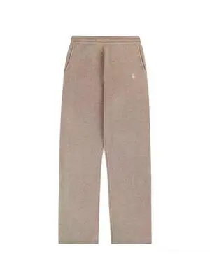 SPORTY & RICH Embroidered-logo Knitted Trousers