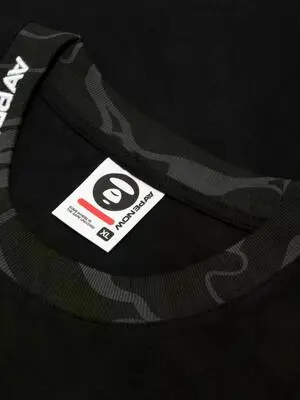 AAPE BY *A BATHING APE Round-neck Short-sleeve T-shirt