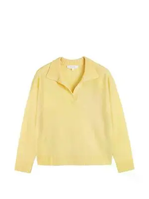 Chinti & Parker Polo-collar Sweater - Yellow