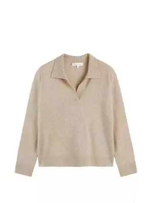 Chinti & Parker Polo-collar Sweater - Neutrals