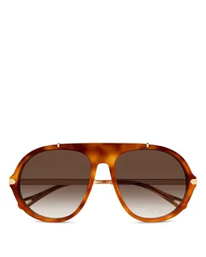 Chloé Round Sunglasses, 58mm