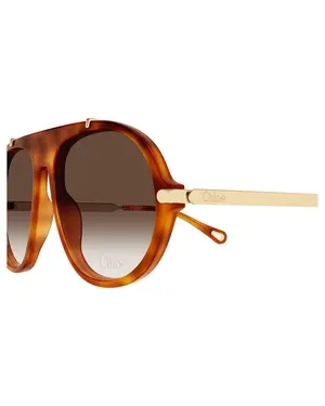 Chloé Round Sunglasses, 58mm