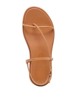 Dolce Vita Dom Strappy Sandals - Saddle Leather