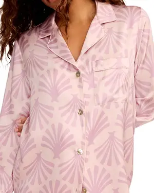 PETITE PLUME Silk Pajama Set