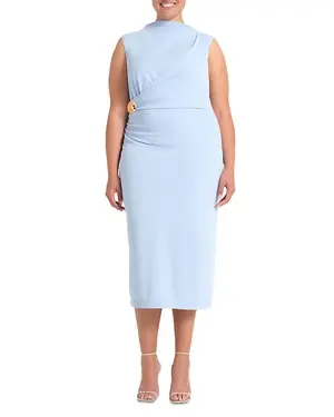 ESTELLE Livia Midi Dress - Bluebell